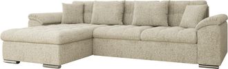 Mirjan24 Ecksofa Diana Premium Eckcouch mit Bettkasten und Schlaffunktion Polsterecke Sofa Couch Farbauswahl Schlafsofa Couchgarnitur Bettsofa (Corbett 21, Sei