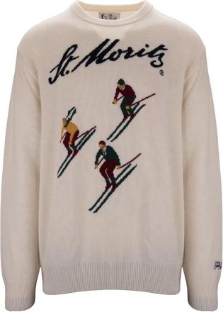 MC2 Saint Barth Homme, Pulls, Beige, Taille: 2XL Pull Col Rond