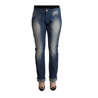 Acht Acht, Femme, Jeans, Bleu, Taille: W31 Skinny Denim Taille Moyenne