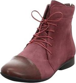Think Femme Guad2 Naturloden Bottine, Merlot Kombi 5010, 39.5 EU
