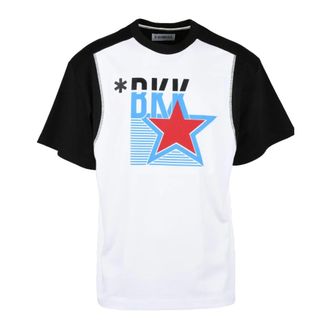 Dirk Bikkembergs Homme, Tops, Blanc, Taille: S T-shirt en coton