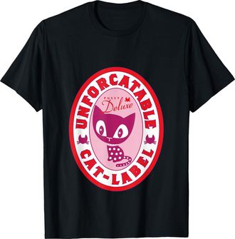 Pussy Deluxe Unforcatable Cat-Label T-Shirt