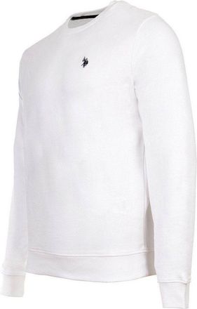 U.S.Polo Association Sweatshirt Herren Sweatshirt 1er Pack Baumwolle Sweatshirt Diagonal Fleece (Packung, 1er Pack)