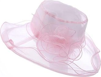 Generic Chapeau pour femme - Chapeau de soleil pour femme - Chapeau de soleil - Chapeau de plage pour femme, rose, Taille unique