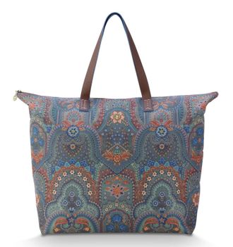 Pip Studio Tilda Tote Bag Large Jabali Blue 66x20x44cm