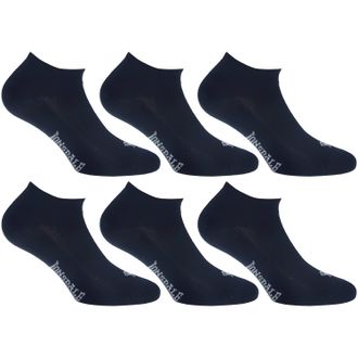 Lonsdale Invisible Fresh 6 Paar Sneakersocken, Baumwolle von ausgezeichneter Qualität mit Piquet-Herstellung (Blau, 35-38)