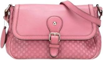 Gucci Sac bandouli&egrave;re Pre-owned - Femme - Pre-owned - Rose - Taille: ONE Size