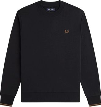 Fred Perry Homme, Sweatshirts et sweats &agrave; capuche, Noir, Taille: XL SweaT-shirts &agrave; capuche