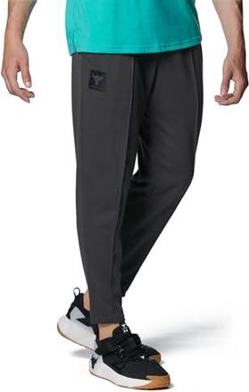 Under Armour Project Rock Terry Pantalon de sport Q4 pour homme, Gris jais, L