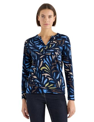 Cecil Shirt im Tunika-Look universal Blue S