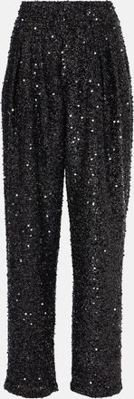 Isabel Marant Weite Hose Aras mit Pailletten
