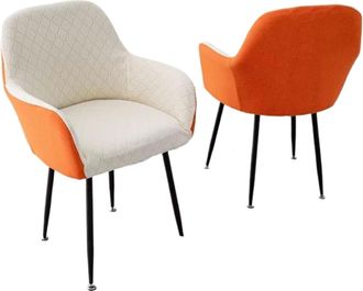 Generic Stretch Stuhlbezüge Mit Armlehnen, Dehnbare Jacquard Stuhlhussen Abwaschbar - Universelle Stuhlüberwurf Für Esszimmer, Küche, Büro & Veranstaltungen(A