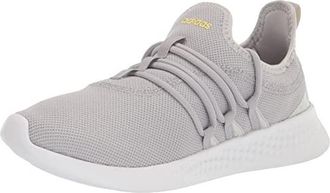 adidas Womens Puremotion Adapt 2.0 Running Shoe, Grey/Grey/Linen Green, 7