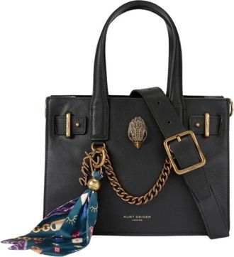 Kurt Geiger Femme, Sacs, Noir, Taille: ONE Size Sloane SM Tote