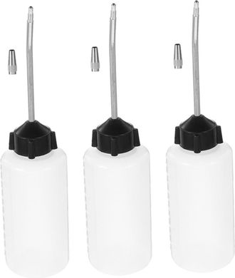 IFUNDOM 3 St&uuml;ck Pack N&auml;hmaschinen&ouml;lflaschen 120ml mit Ausgie&szlig;er und Verschlusskappe Auslaufsicherer &Ouml;lspender f&uuml;r N&auml;hmaschinen und Vielseitige Fl&uuml;ssigkeiten