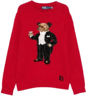 Ralph Lauren Polo Bear Intarsia-knit Sweater