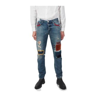 Pantaloni Torino Patchwork Jeans - - Jeans - Herren - Blau - W33