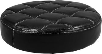 Angoily Runder Barhocker Ersatzsitz PU Sitzfl&auml;che Hocker Sitzkissen f&uuml;r Haus B&uuml;ro K&uuml;che Leicht zu Reinigen