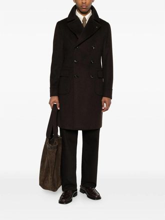 Tagliatore Carlo Coat - Brown