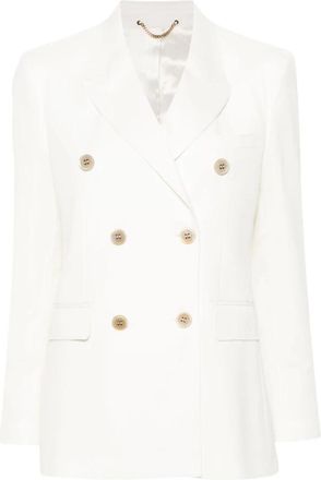 Golden Goose Femme, Vestes, Blanc, Taille: 36 FR Blazer Crois&eacute;