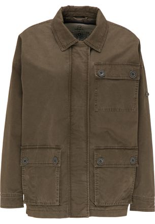 Dreimaster Dreimaster leichte Jacke Damen milit&auml;risch oliv