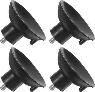 Artibetter Ciieeo 4 St&uuml;ck Teiliges Verstellbare M&ouml;bel f&uuml;&szlig;e aus Robustem Gummi rutschfeste und Sto&szlig;d&auml;mpfende Maschinenleveler f&uuml;r Tisch Stuhlbeine Schwere Lastver