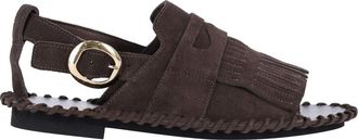 Alexander Hotto Suede Sandals