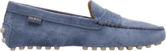 Tod's Femme, Chaussures, Bleu, Taille: 36 EU Gommino Suede Loafer