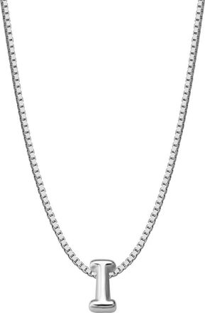 Glanzst&uuml;cke M&uuml;nchen Halskette - Sterling Silber Halskette Buchstabe I - Gr. unisize - in Silber - f&uuml;r Damen