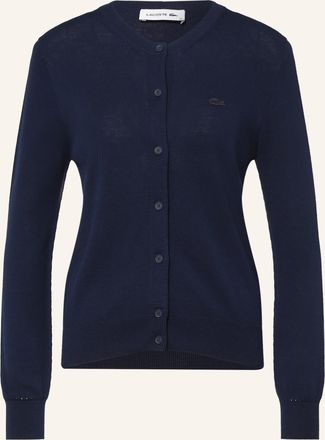 Lacoste Strickjacke blau