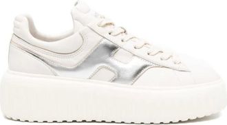 Hogan Femme, Chaussures, Blanc, Taille: 40 EU H-Stripes Baskets