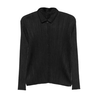 Issey Miyake Damen, Blusen & Hemden, Schwarzk, 2XLGröße