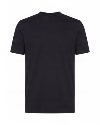 HUGO BOSS Crew Neck Cotton T-Shirt - Black