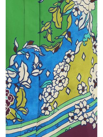 Alemais Womens Shirt Nanci Silk Multicolour