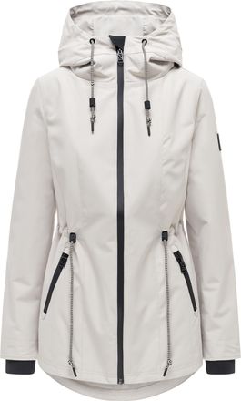 Navahoo Damen &Uuml;bergangsjacke Blumentanz mit Kapuze