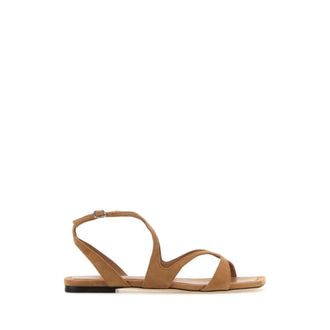 Jimmy Choo London Ayla Flat - Femme - Chaussures - Brun - Taille: 36 EU