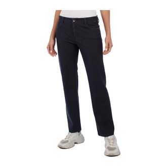 Emporio Armani Klassische Straight-Cut Hose - - Jeans - Damen - Schwarzk - W28