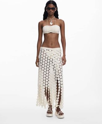 Desigual Catwalk - Jupe - Cr&egrave;me-Neutral