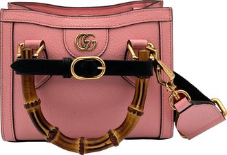 Gucci Crossbody Bags - Gucci Mini Diana - Pink - Gr. unisize - in Gold - f&uuml;r Damen