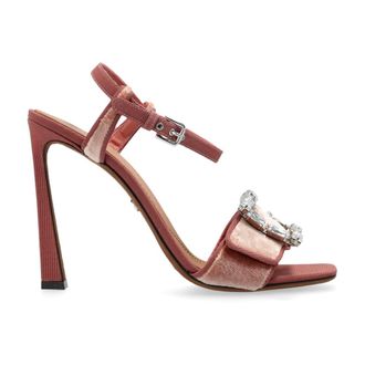Dolce & Gabbana Sandaletten mit Absatz - - Shoes - Damen - Rosa - 36 EU