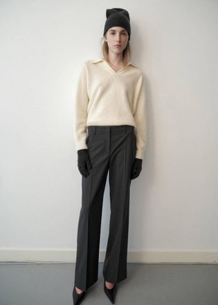 Mango Gants 100 % cachemire gris anthracite - Femme - Taille unique - MANGO