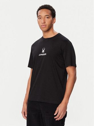 Spyder T-Shirt W126-SPMTS-1010 Schwarz Regular Fit