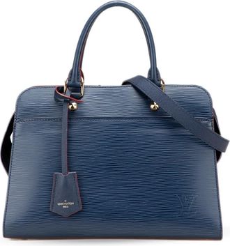 Louis Vuitton Hobo Bags - Epi Vaneau MM - Gr. unisize - in Blau - f&uuml;r Damen