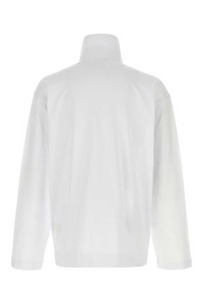 Dries Van Noten Mens White Cotton Oversize Hegon T-Shirt Exterior Exterior: T-shirts And Polos