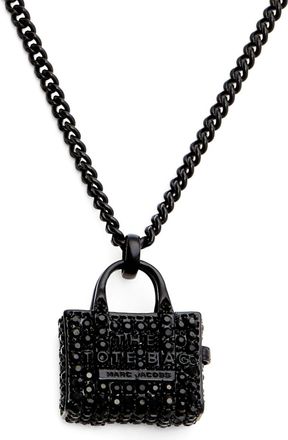 Marc Jacobs The Pave Tote Halskette - Schwarz