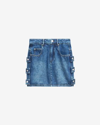 Isabel Marant Jupe Stessy - Femme - Bleu - Taille 34 - Marant Étoile