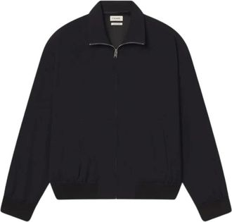 Frame Denim Homme, Vestes, Bleu, Taille: L Wool Zip Blouson