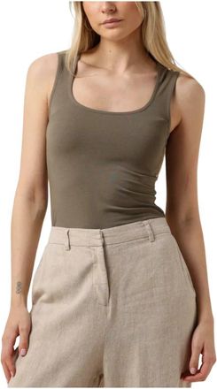 Envii Enmarta Sl Os Tee - - Tops - Damen - Gr&uuml;n - XS