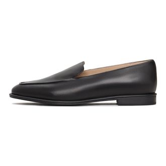 Cesare Gaspari Bequeme Wildleder-Plateau-Loafer Clau - Schwarz - - Shoes - Damen - Schwarzk - 41 EU