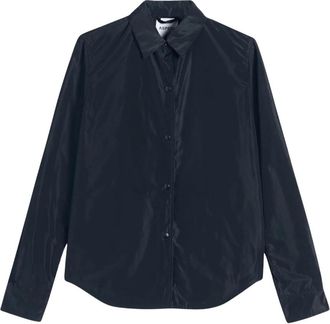 Aspesi Homme, Chemises, Bleu, Taille: XL Chemise Veste Non Doubl&eacute;e en Polyester Technique